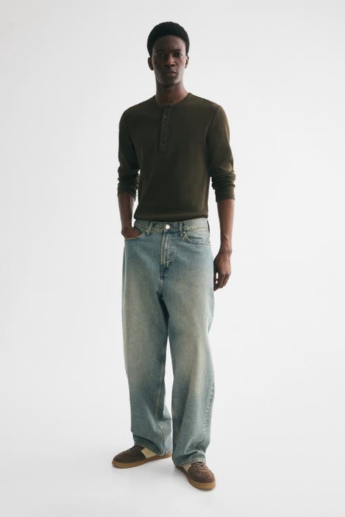 H&M H&M Baggy Fit Cotton Denim Jeans